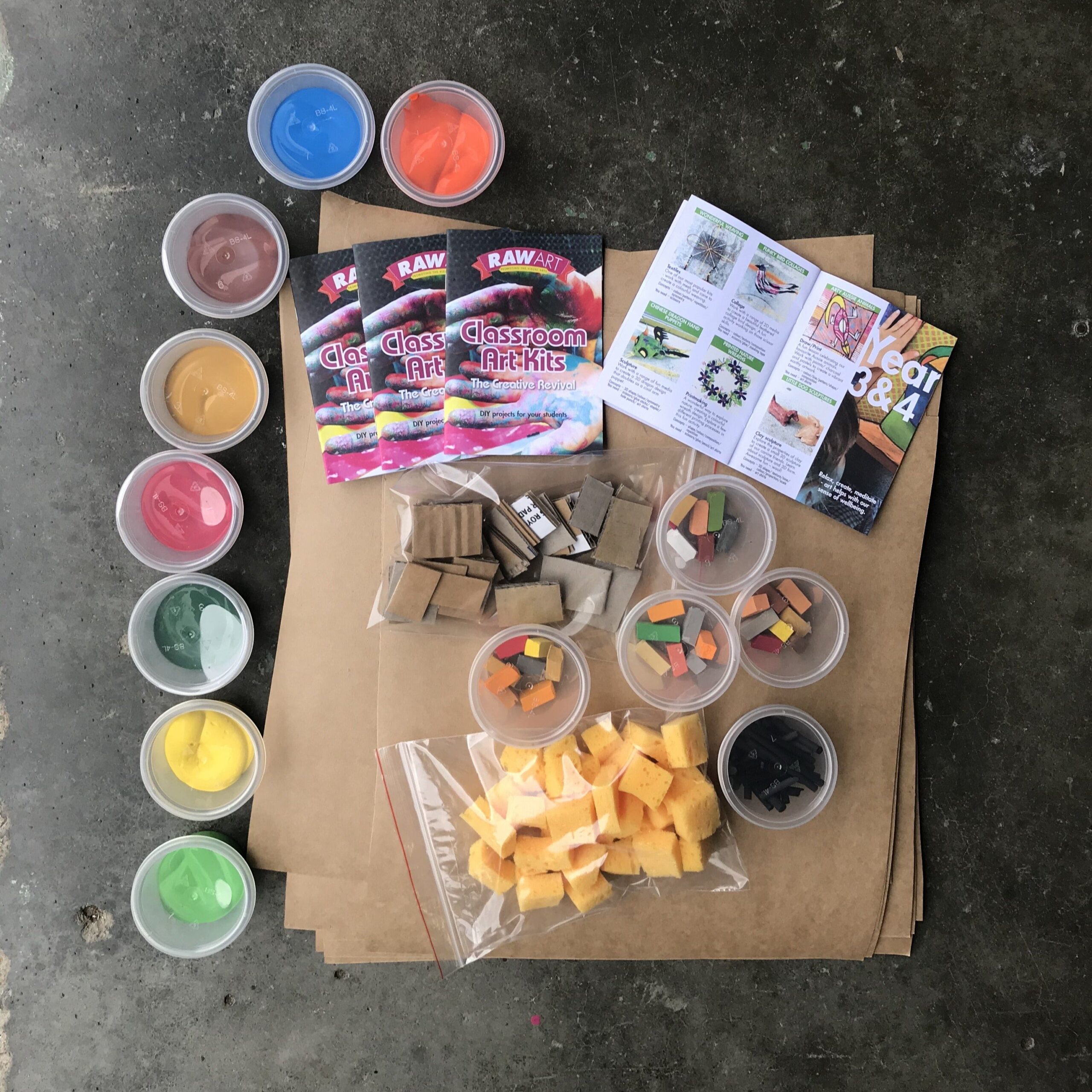 LANDSCAPING THE SEASONS Kit - Prep/Kindy - NEW - RAW Art