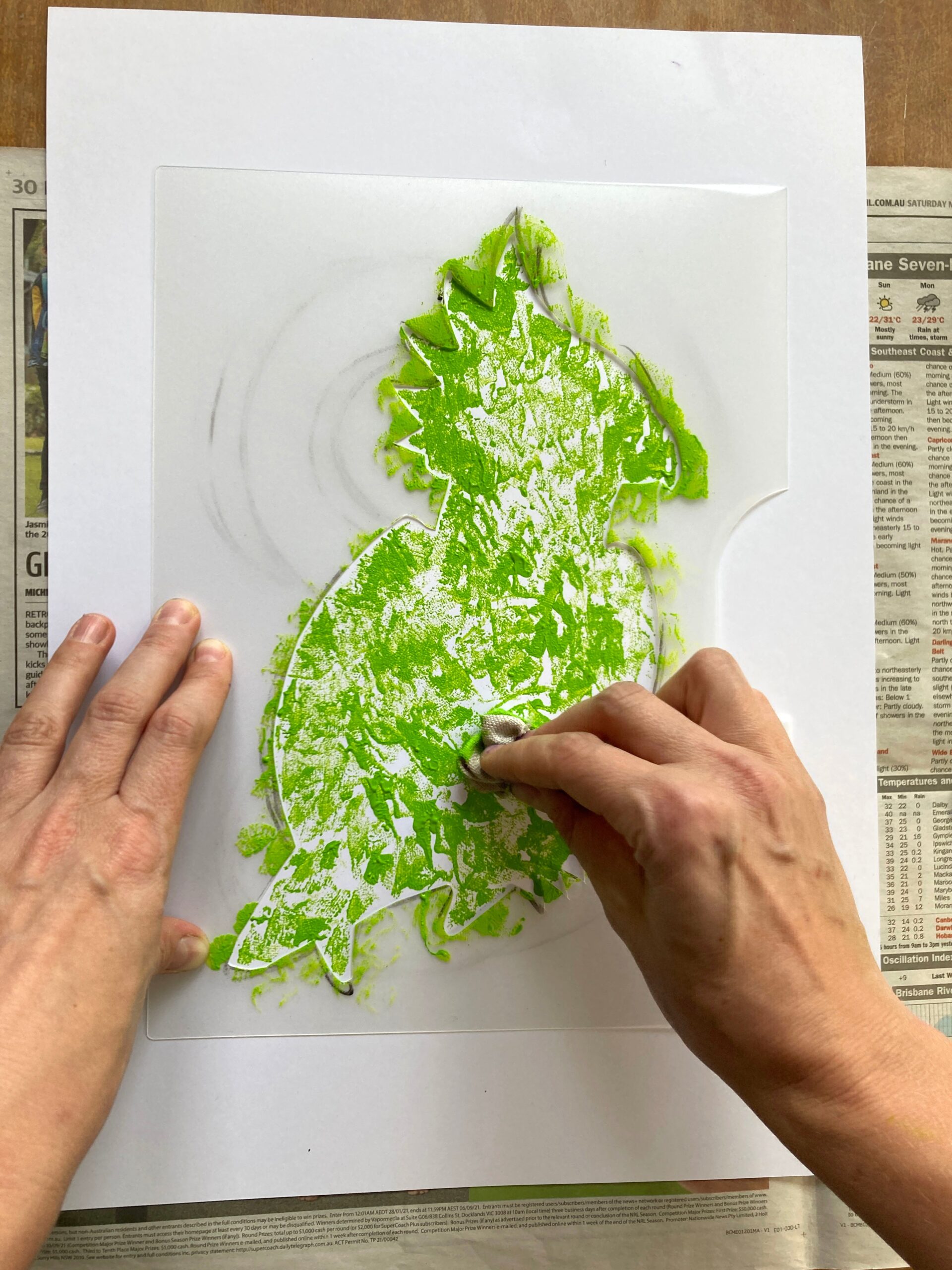 How to make the best stencils.....EVER! - RAW Art