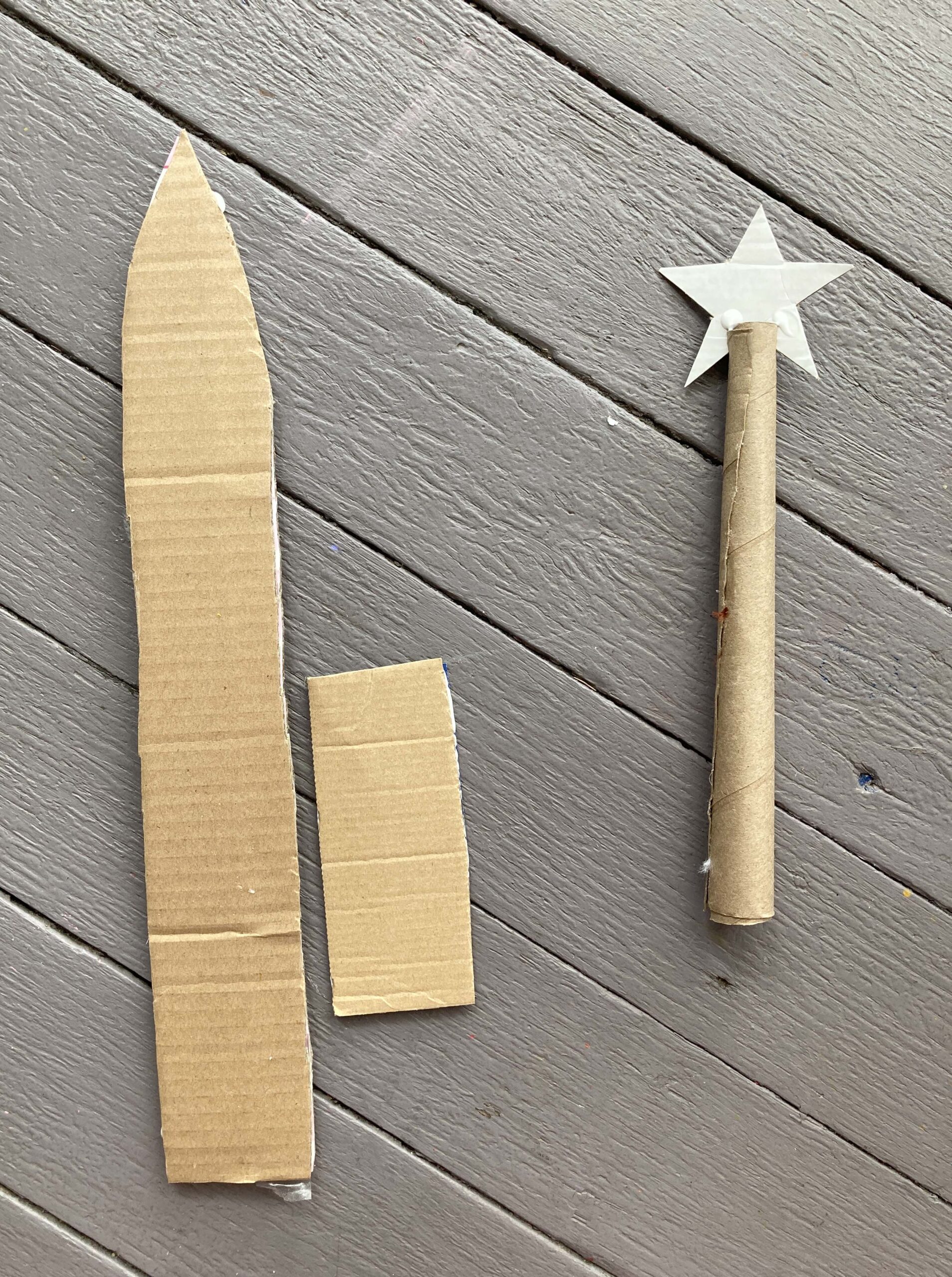 Cool Upcycle Costumes - Wand and Sword - RAW Art